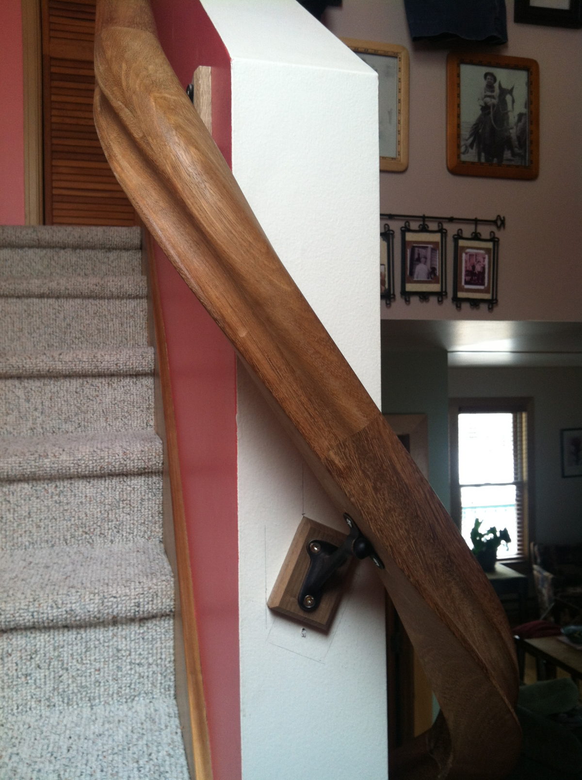 African Teak Hand Rail - FineWoodworking