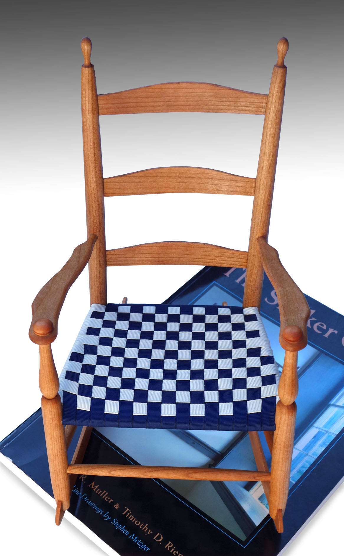 Miniature No. 0 Shaker rocker - FineWoodworking