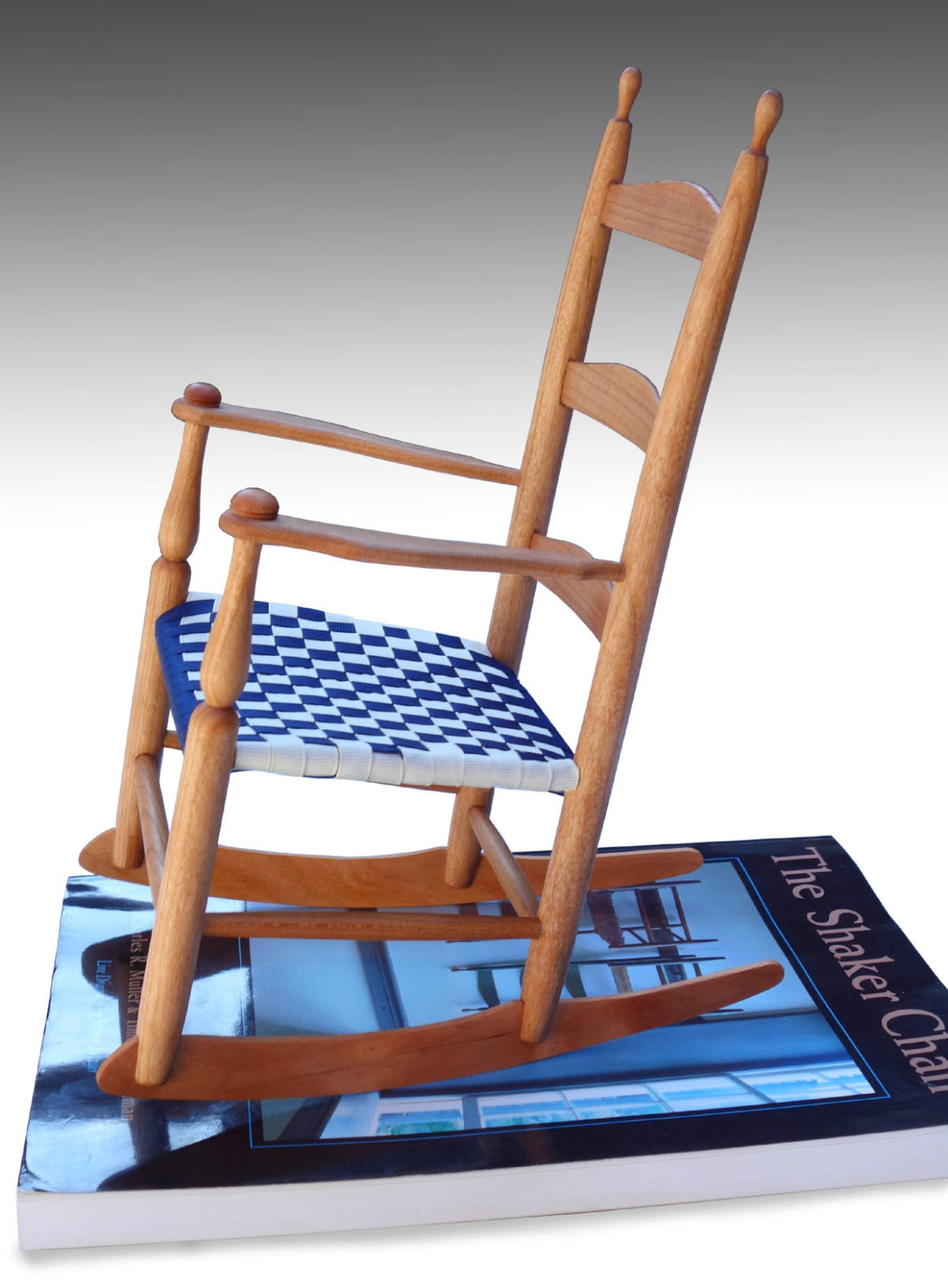 Miniature No. 0 Shaker rocker - FineWoodworking
