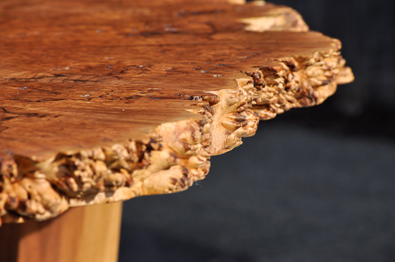 Maple Burl Table - FineWoodworking
