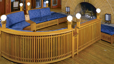 Prairie-style Couch - FineWoodworking