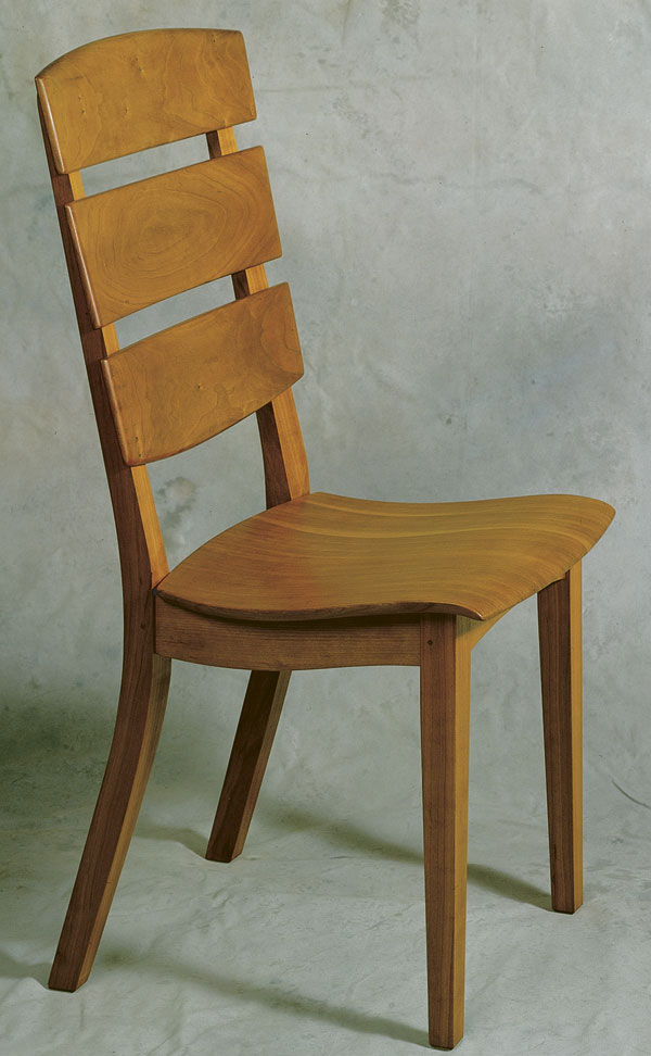 Three-Slat Chair - FineWoodworking