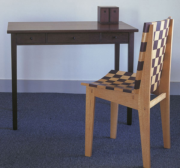 Checkerboard Side Chair - FineWoodworking