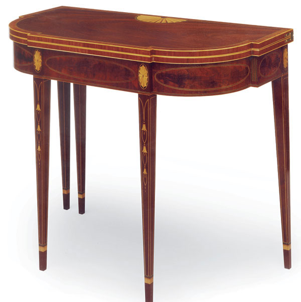 Federal-style Card Table - FineWoodworking