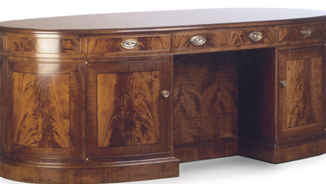 Oval Desk - FineWoodworking