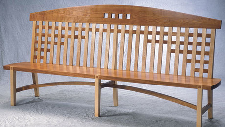 Cherry Bench - FineWoodworking
