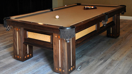 building a custom pool table - FineWoodworking
