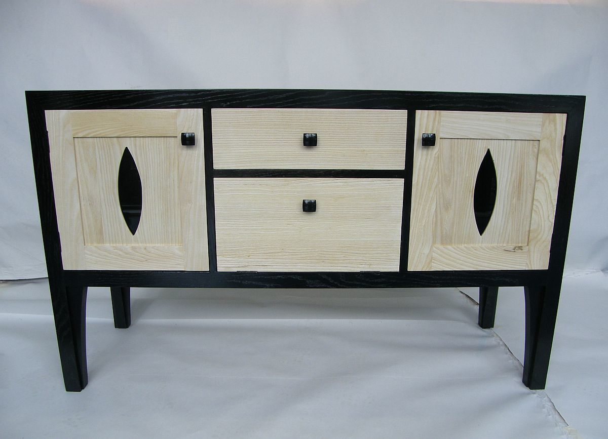 'Ebony & Ivory Sideboard' - FineWoodworking