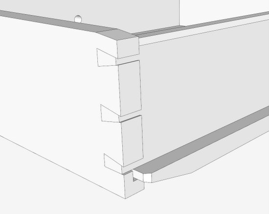 Making a Traditional Beveled-edge Drawer Bottom - FineWoodworking