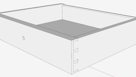 Making a Traditional Beveled-edge Drawer Bottom - FineWoodworking