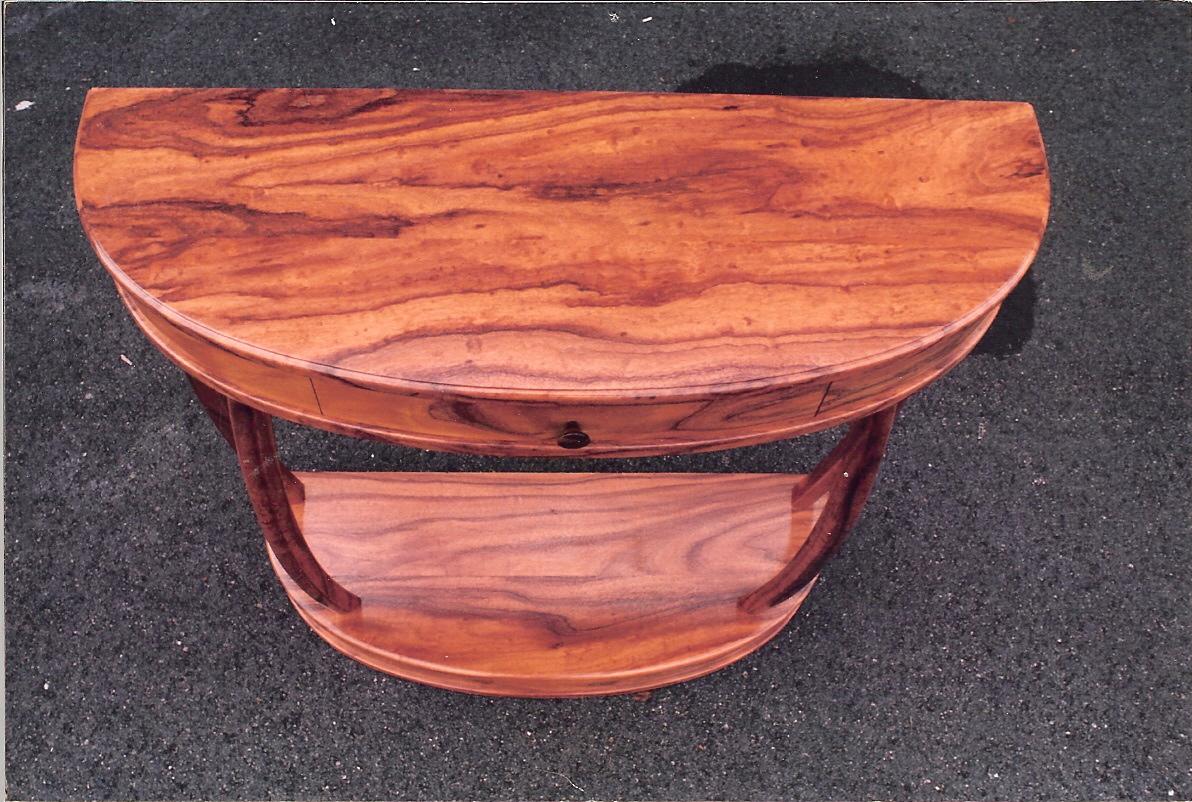 Hawaiian Koa Foyer Table - FineWoodworking