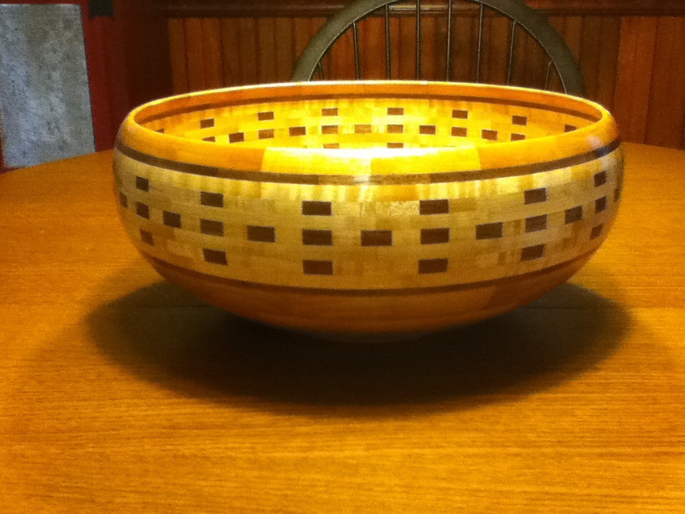 My first segmented bowl - FineWoodworking