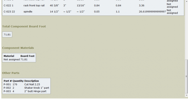 Create a Cut List From Your Model - FineWoodworking