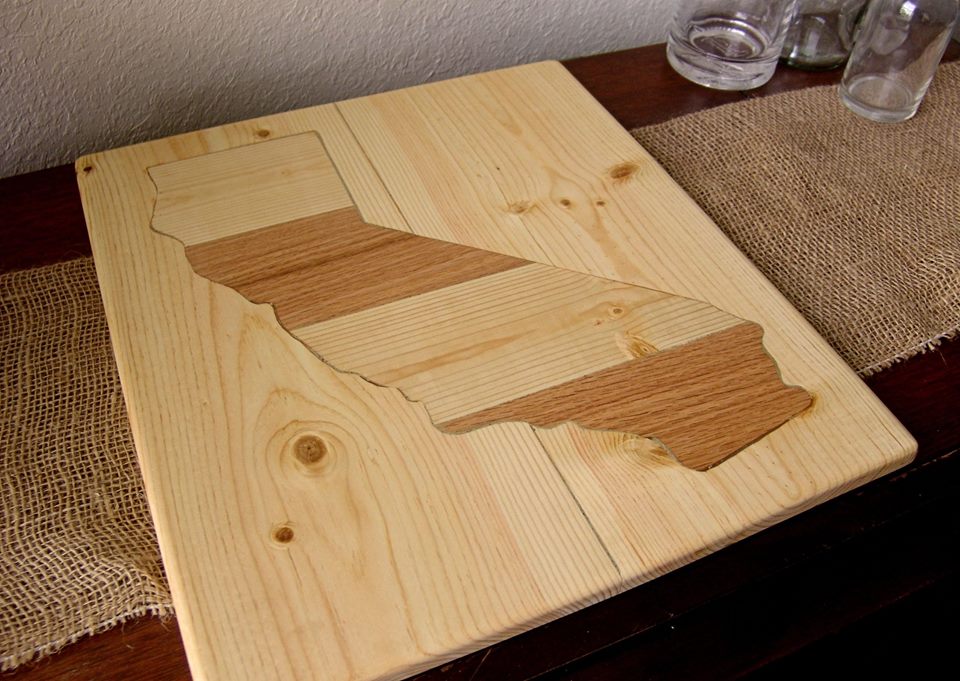California Inlay Cutting Board - FineWoodworking