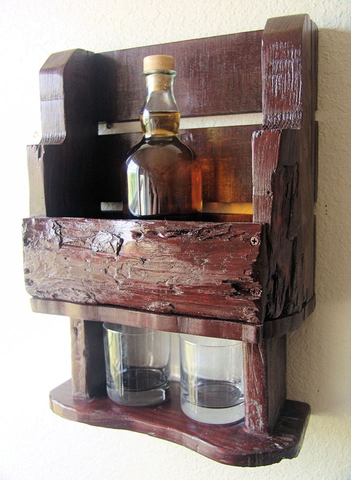 Whiskey and Rocks Glass Rack - FineWoodworking