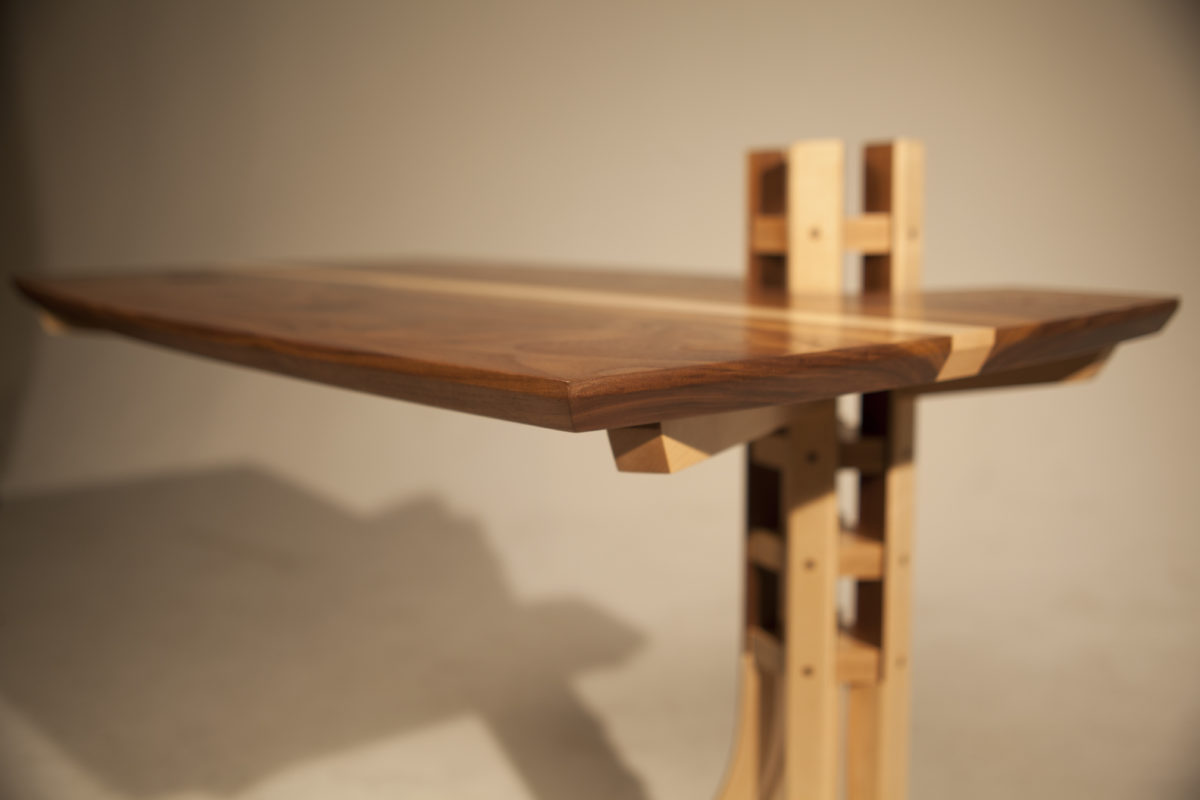 Asymmetrical End Table - FineWoodworking