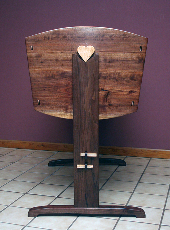Walnut cradle - FineWoodworking