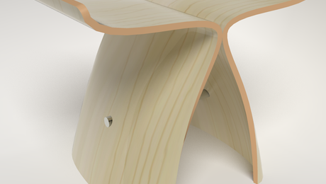 Drawing the Butterfly Stool - FineWoodworking