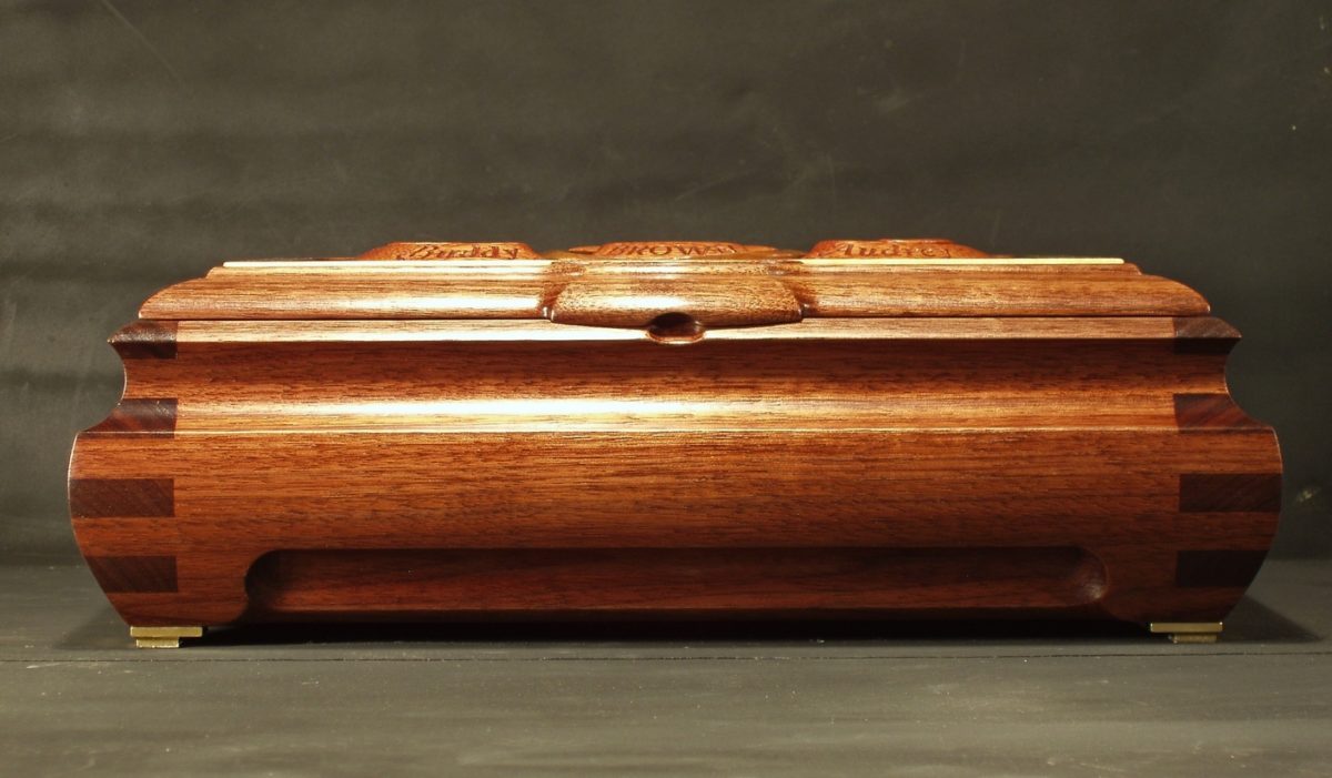 Walnut Box w/ Carved Features - FineWoodworking