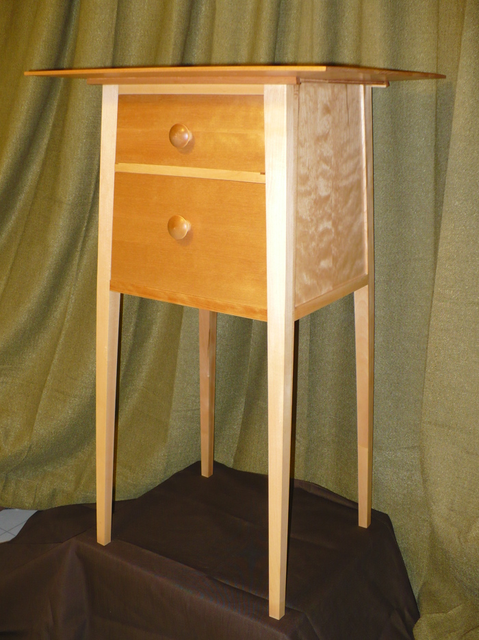 Birch Side Table in the Shaker Style. - FineWoodworking