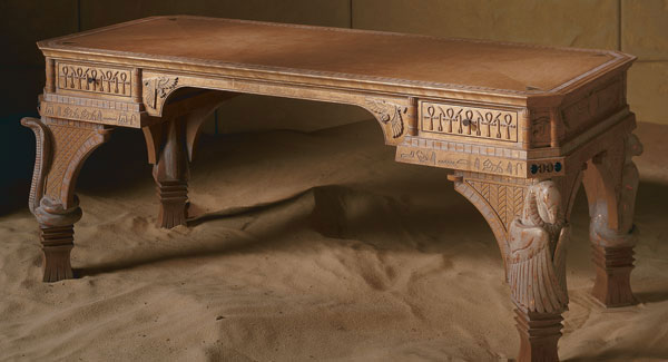 Egyptian-style Desk - FineWoodworking