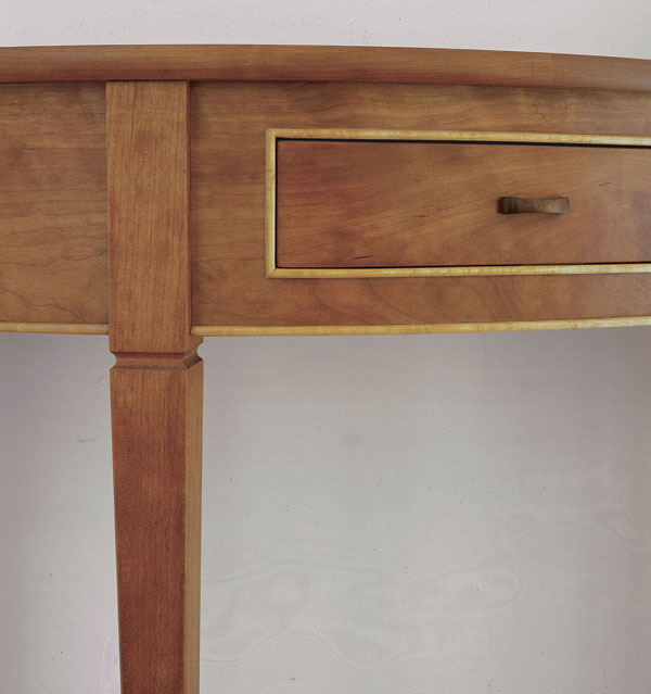Demilune Table - FineWoodworking