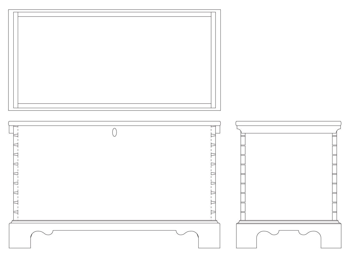 Gallery: Six Board Blanket Chest - FineWoodworking