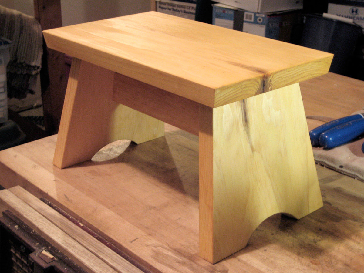 A Small Stool for a Tiny Girl - FineWoodworking