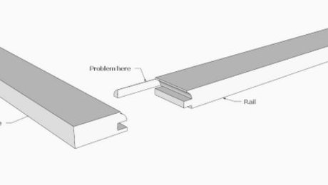 Making a Cope and Stick Joint in SketchUp - FineWoodworking