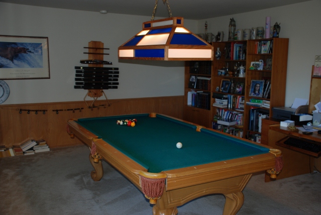 Cherry Pool Table Light - FineWoodworking