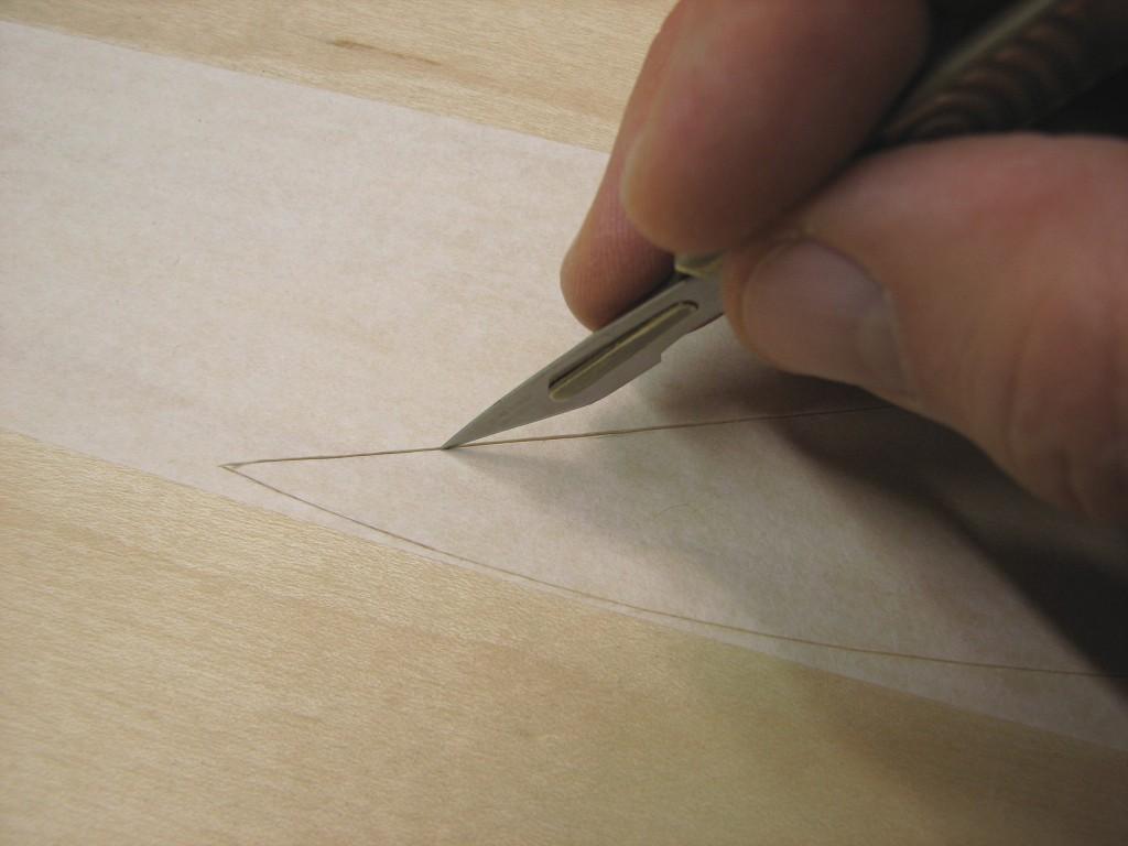 How to Cut Decorative Parquetry or Marquetry Using the Window Method ...