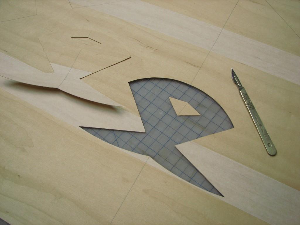 How to Cut Decorative Parquetry or Marquetry Using the Window Method ...