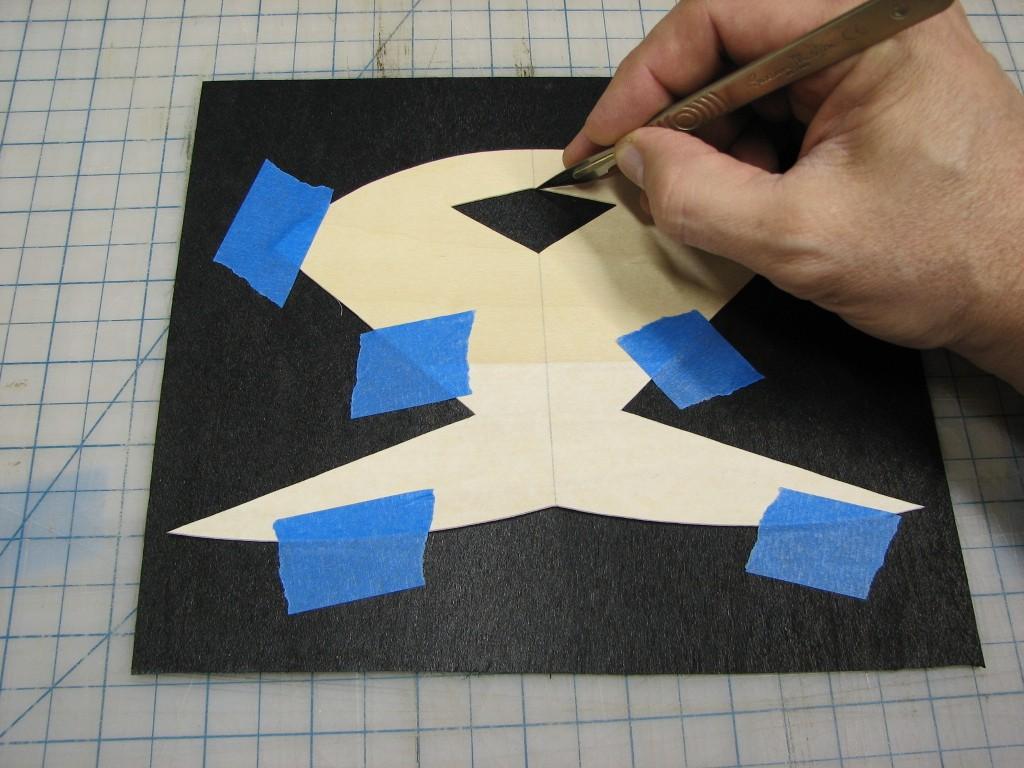 How to Cut Decorative Parquetry or Marquetry Using the Window Method ...