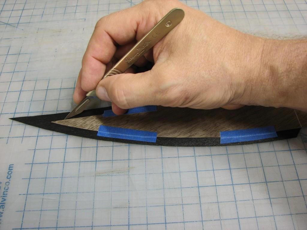 How to Cut Decorative Parquetry or Marquetry Using the Window Method ...