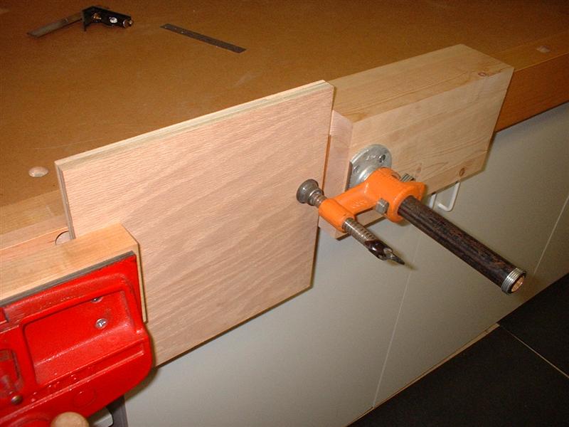 Workbench side clamp - FineWoodworking