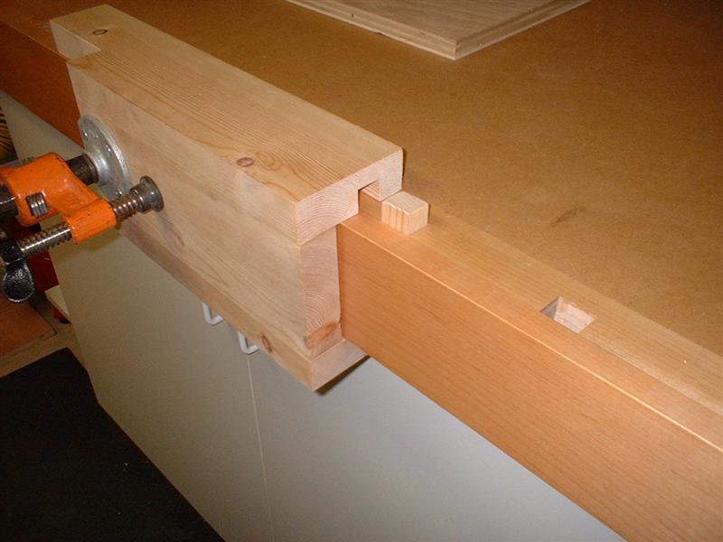 Workbench side clamp - FineWoodworking