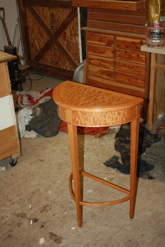 May Half Round Side Table - FineWoodworking