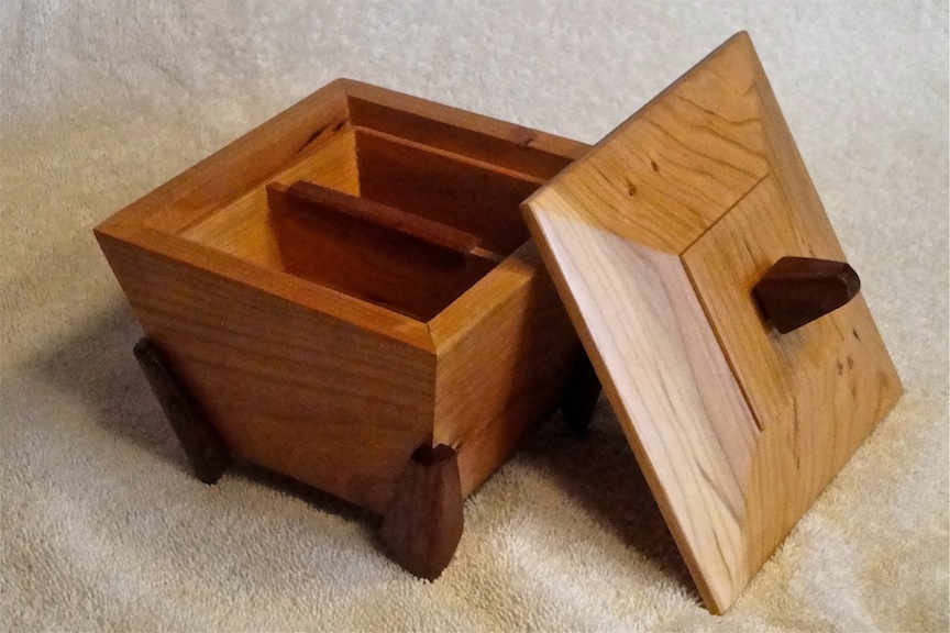 Asian Flair in Cherry and Walnut - FineWoodworking