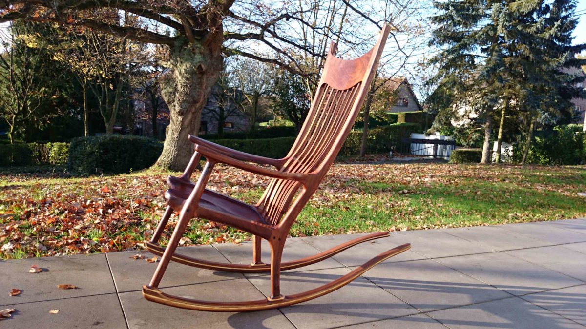Some aesthetic variation on Sam Maloof design - FineWoodworking