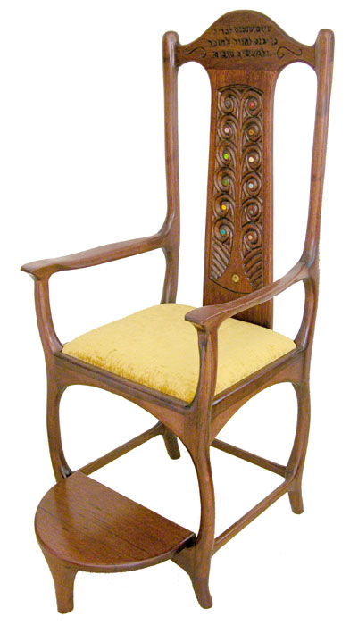 Ritual Chair for Elijah the Prophet - FineWoodworking