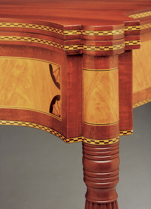 Federal-style Side Table - FineWoodworking