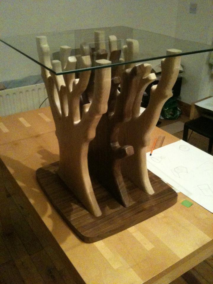 My Tree Side Table - FineWoodworking