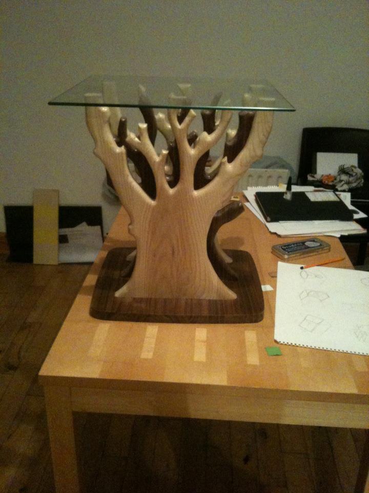 My Tree Side Table - FineWoodworking