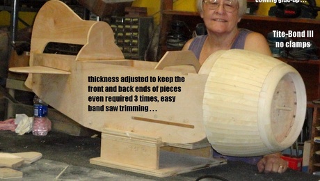 Gee Bee Pedalplane - FineWoodworking