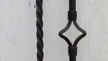 A Little Iron Work - Some Quick Twisted Spindles - FineWoodworking