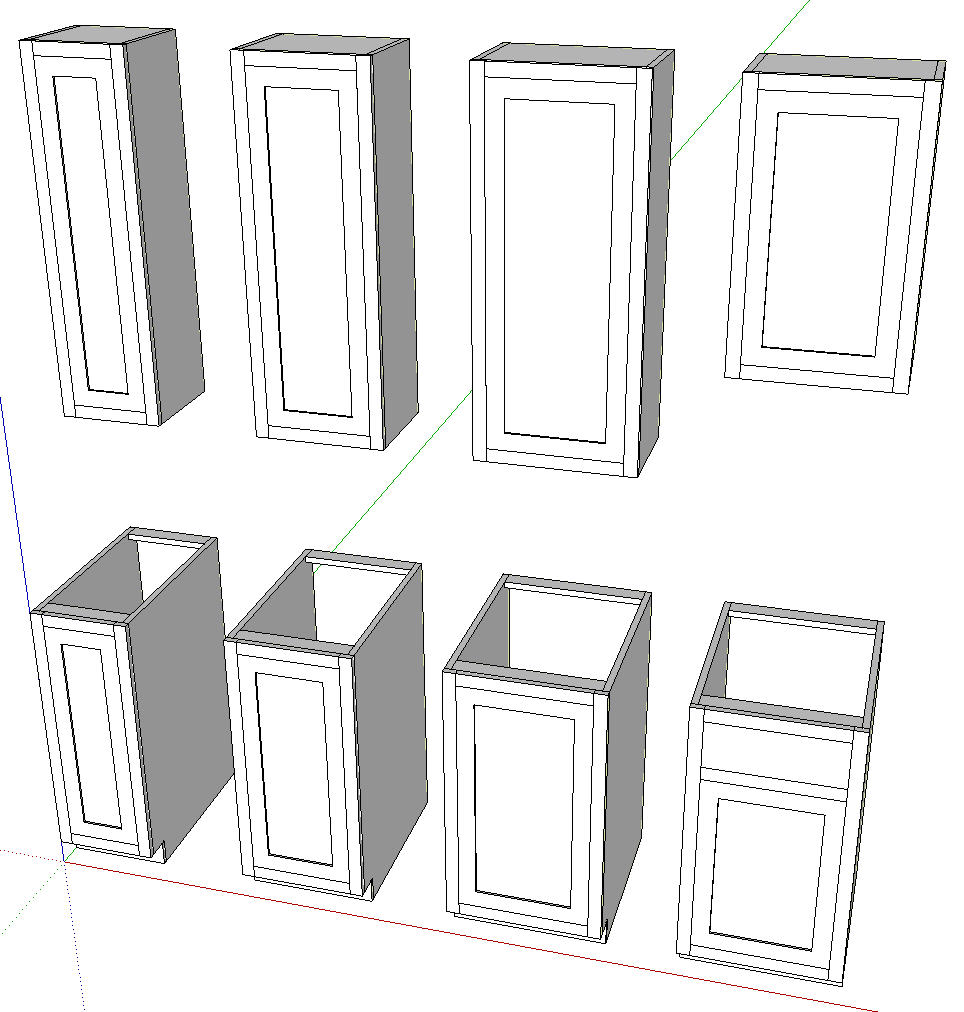 Print sketchup with dimensions kitchen - fikocool