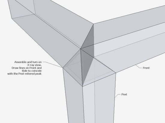 3-way Miter Joint, Chinese Style - FineWoodworking