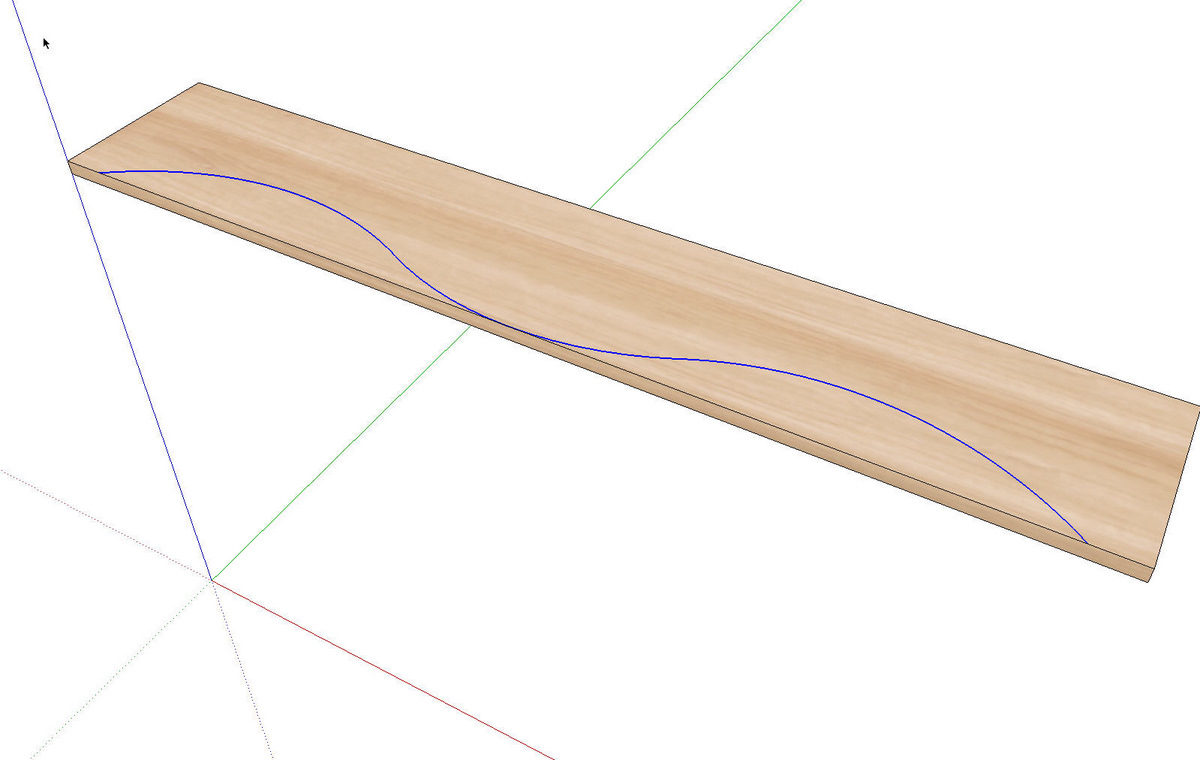 Making Waves in SketchUp - FineWoodworking