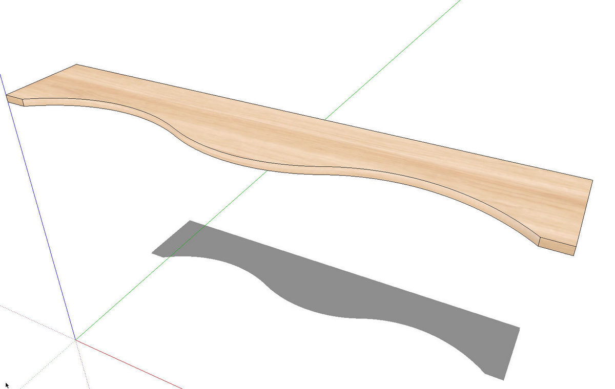 Making Waves in SketchUp - FineWoodworking