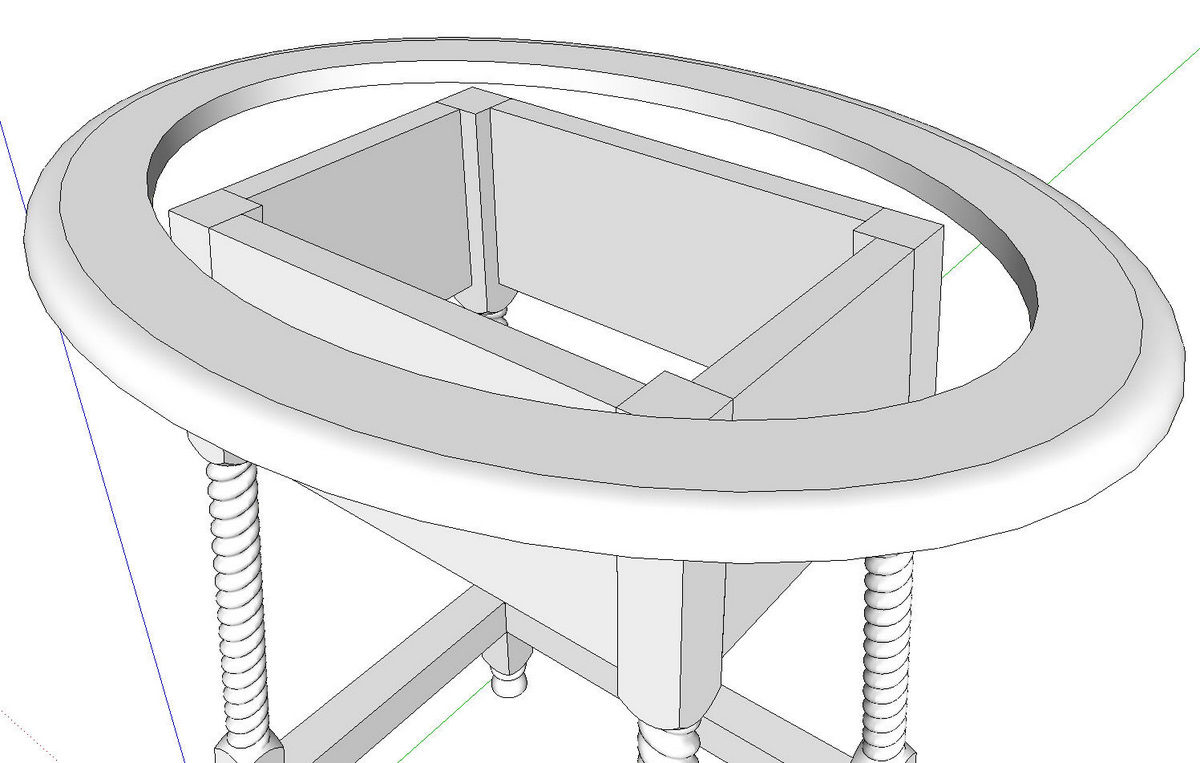An Elliptical Table Top - FineWoodworking